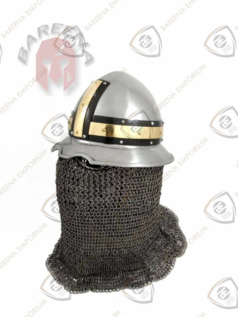 Kettle Helmet with Eye Slotted Brim – Bareena Emporium